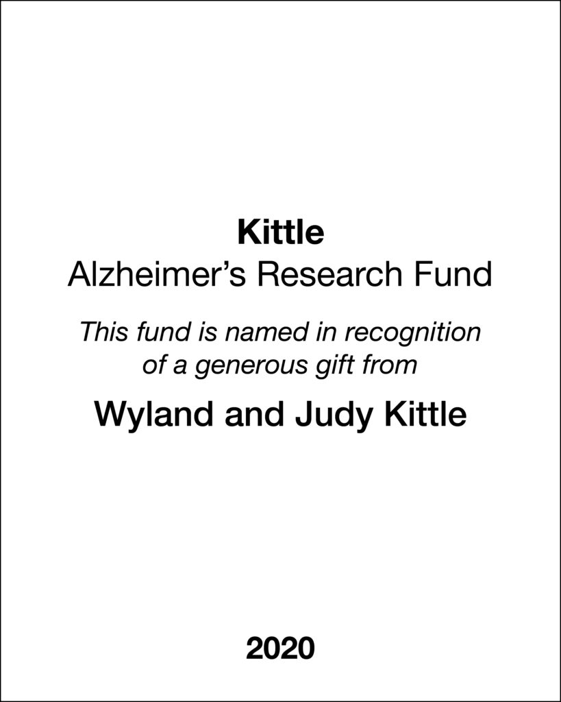 Wyland and Judy Kittle – Virtual Benefactor Recognition